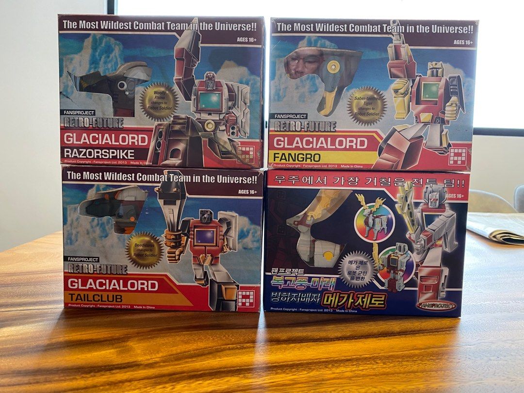 Transformers Fansproject Retro-Future : Glacialord, Hobbies & Toys ...