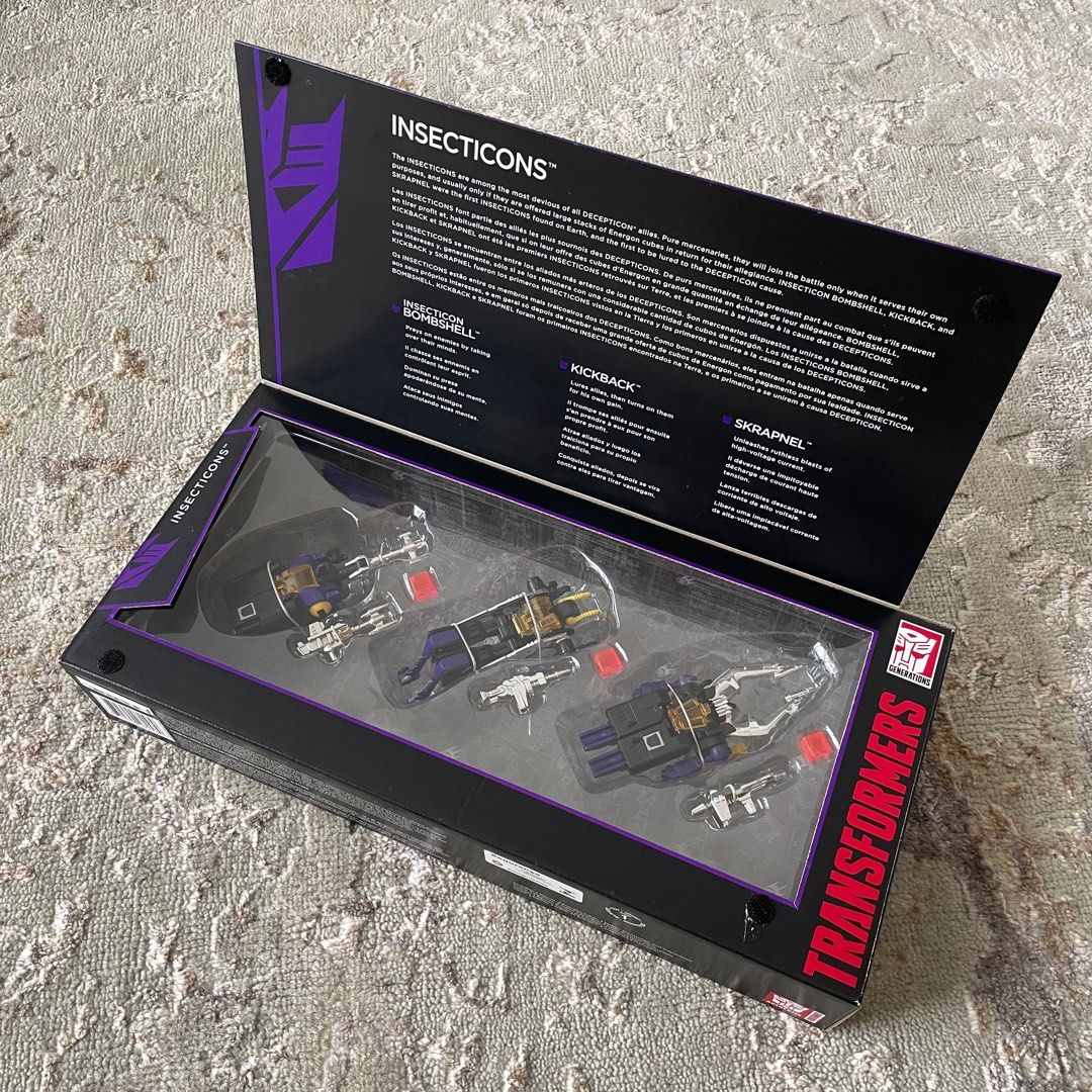 Transformers Insecticons Platinum Edition, Hobbies & Toys, Toys & Games ...