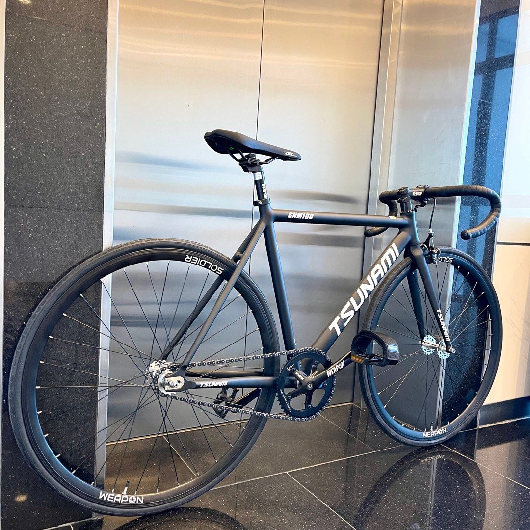 Tsunami SNM 100/ fixie gear bike /single speed - Singularity - frameset ...