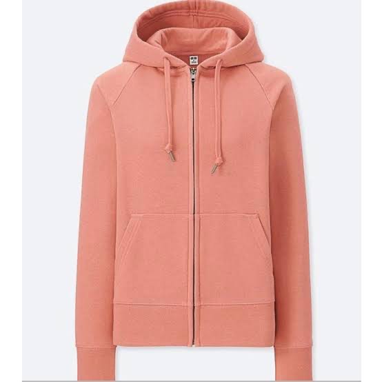 Uniqlo Sweat Long Sleeve Full-Zip Hoodie, Women's Fashion, Coats ...
