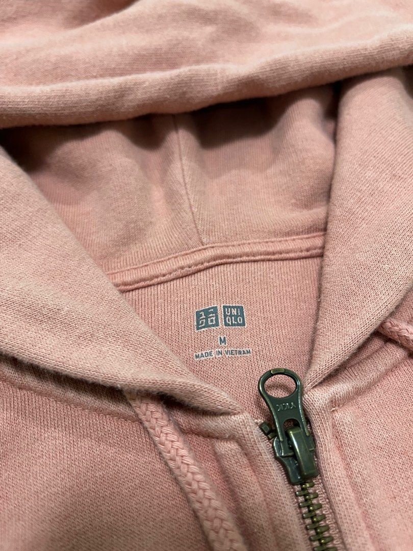 Uniqlo Sweat Long Sleeve Full-Zip Hoodie, Women's Fashion, Coats ...