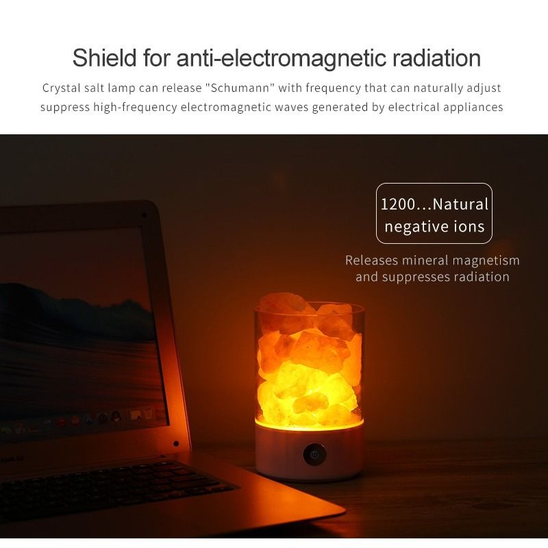 USB Himalayan Salt Table Lamp KNT0503, Babies & Kids, Baby Nursery ...