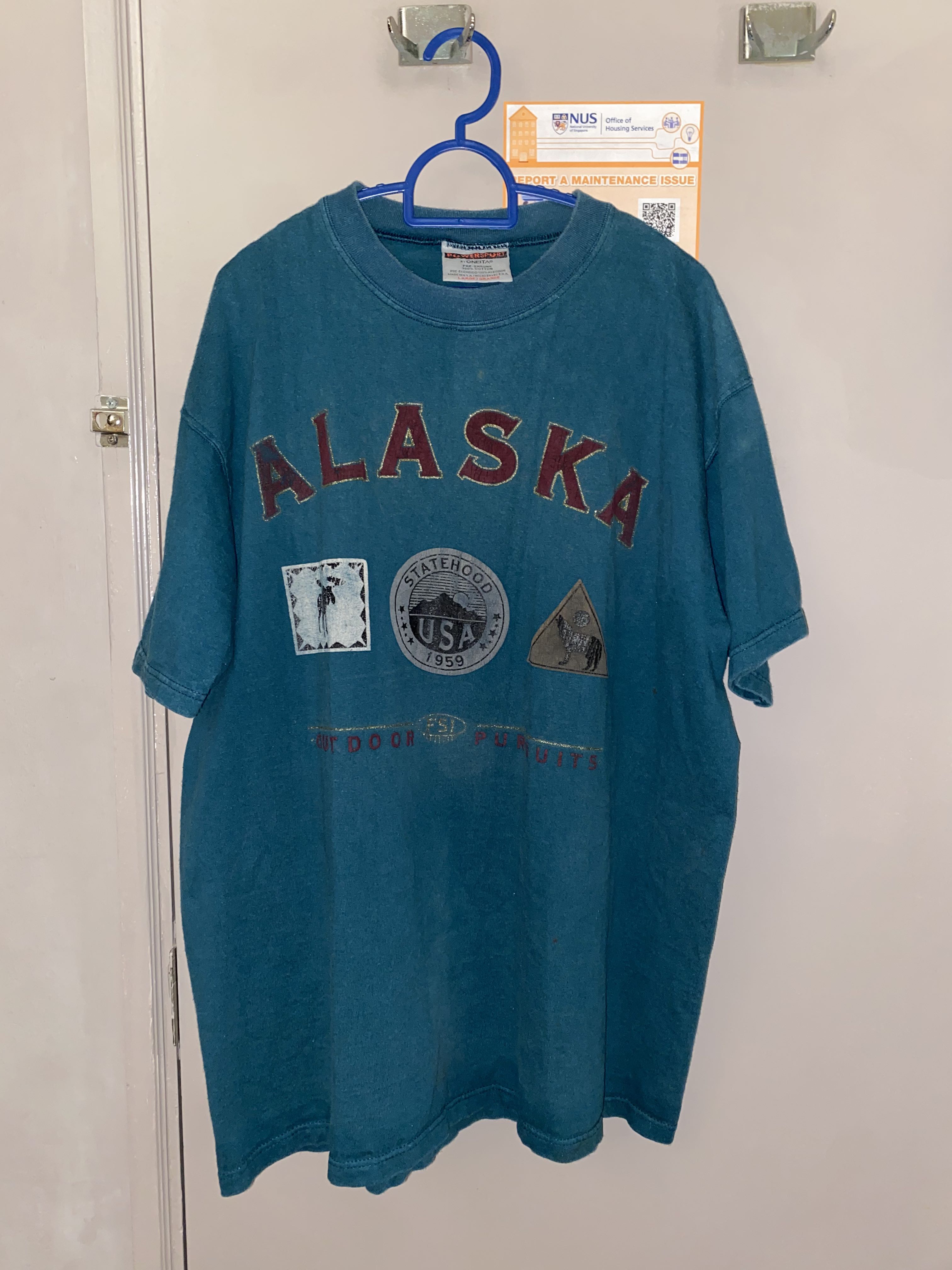 Vintage Alaska T Shirt, Men's Fashion, Tops & Sets, Tshirts & Polo ...