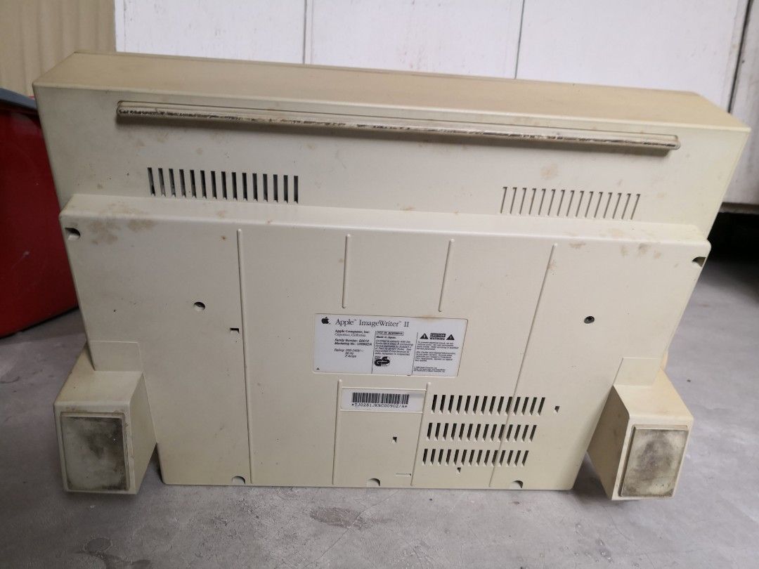 Vintage Apple Image Writer 2 printer/display/koleksi, Hobbies & Toys ...