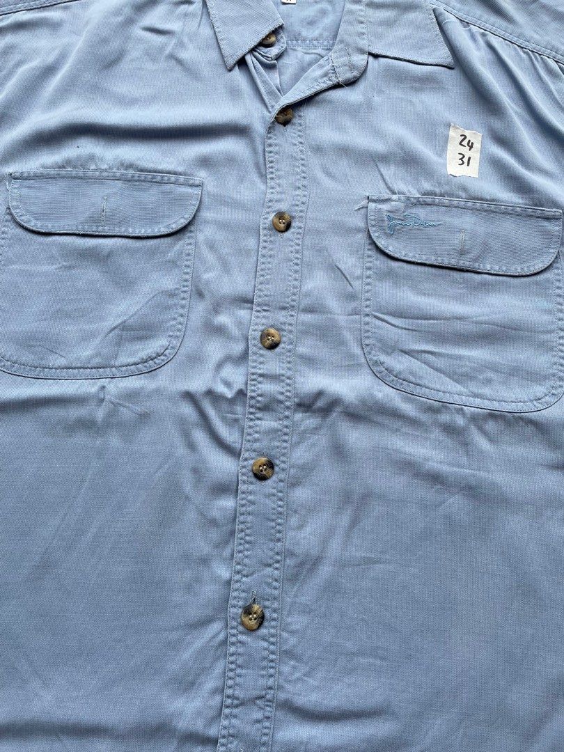 VINTAGE JAMES DEAN WORK SHIRT, Men's Fashion, Tops & Sets, Formal ...