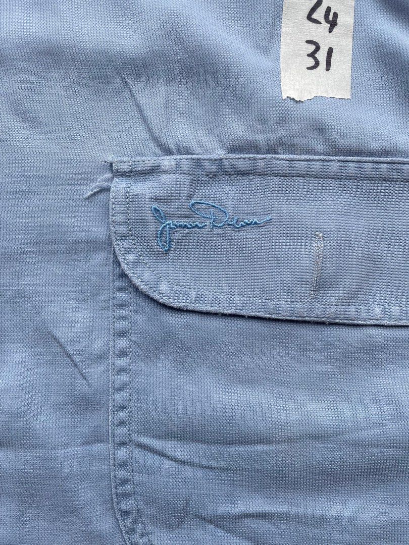 VINTAGE JAMES DEAN WORK SHIRT, Men's Fashion, Tops & Sets, Formal ...