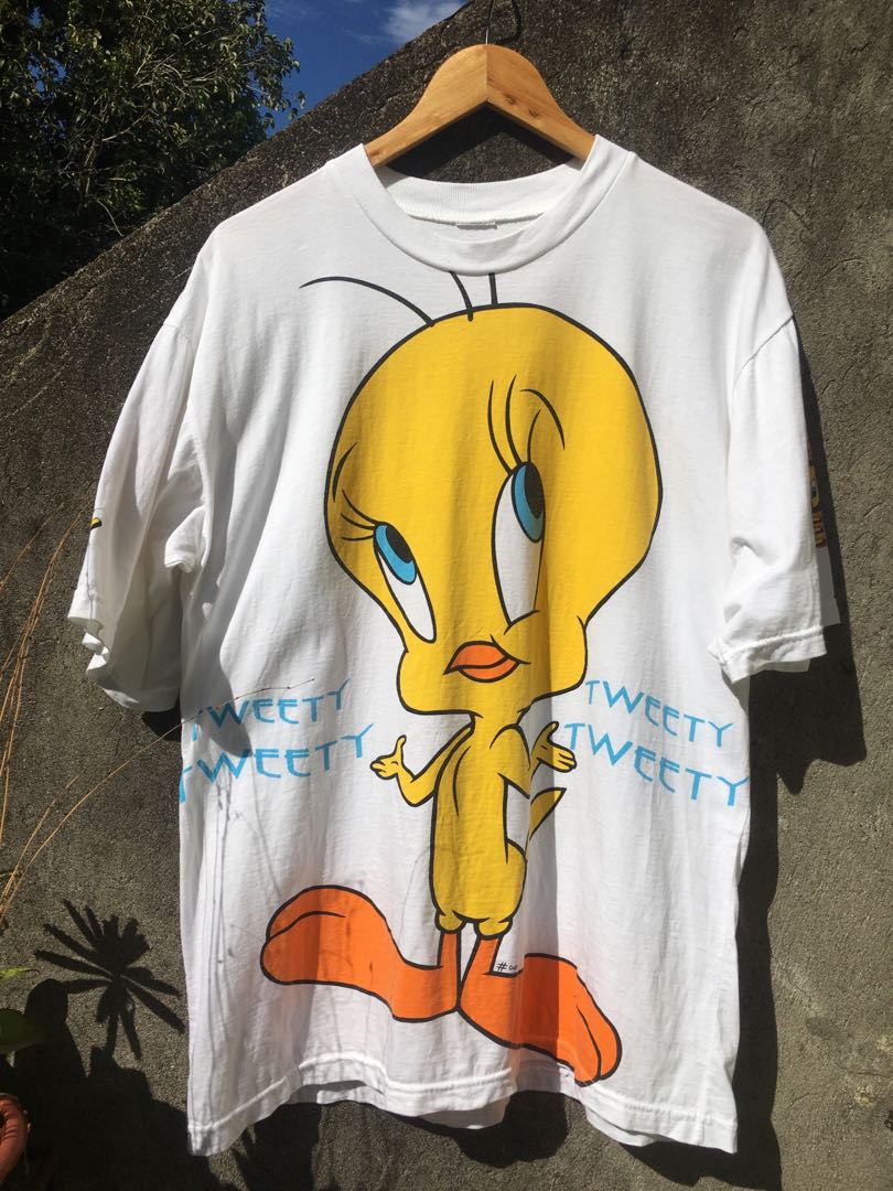 Vintage Tweety, Men's Fashion, Tops & Sets, Tshirts & Polo Shirts on ...