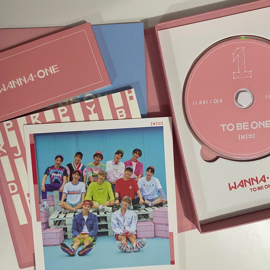 WANNA ONE 1X1=1 (To Be One) Album - Pink Version, Hobbies & Toys ...