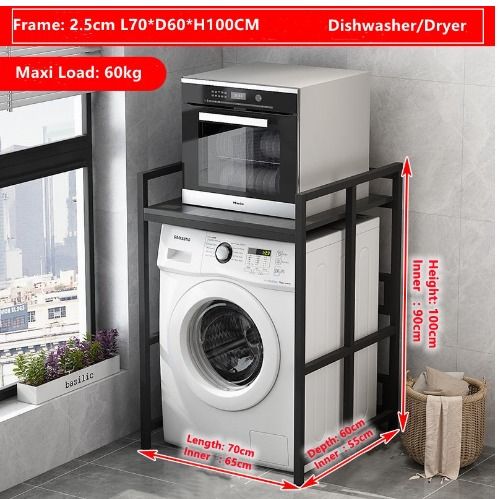 Washing Machine Rack Storage Rack Washing Machine Shelf Multifunction ...