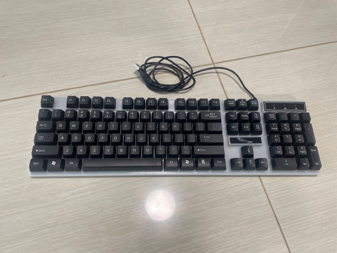 Wired keyboard, Computers & Tech, Parts & Accessories, Computer ...