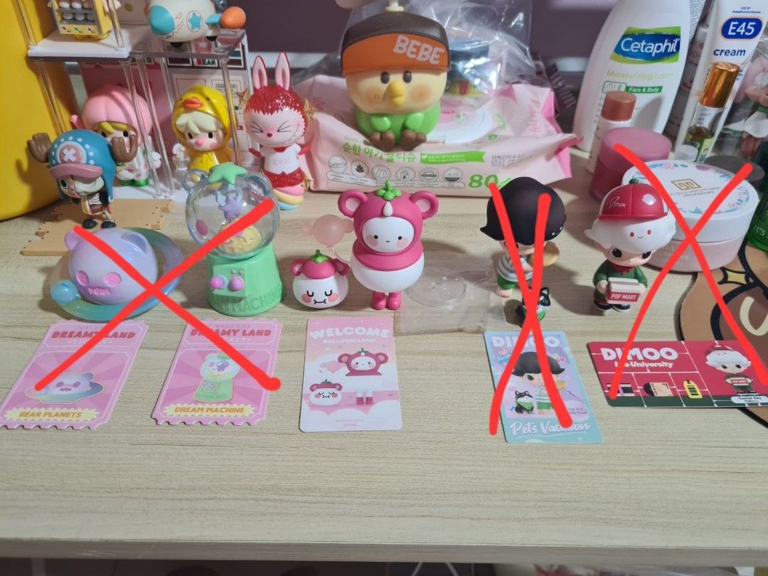 WTS: Popmart Dimoo Labubu Shinwoo Alien Days Sweet Bean Kenneth ...