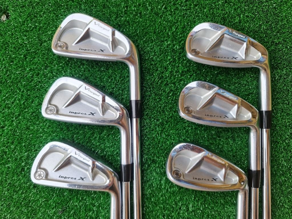 Yamaha inpres-X V Forged 6S Steel Golf Iron Set Regular, Sports Equipment, Sports & Games, Golf ...