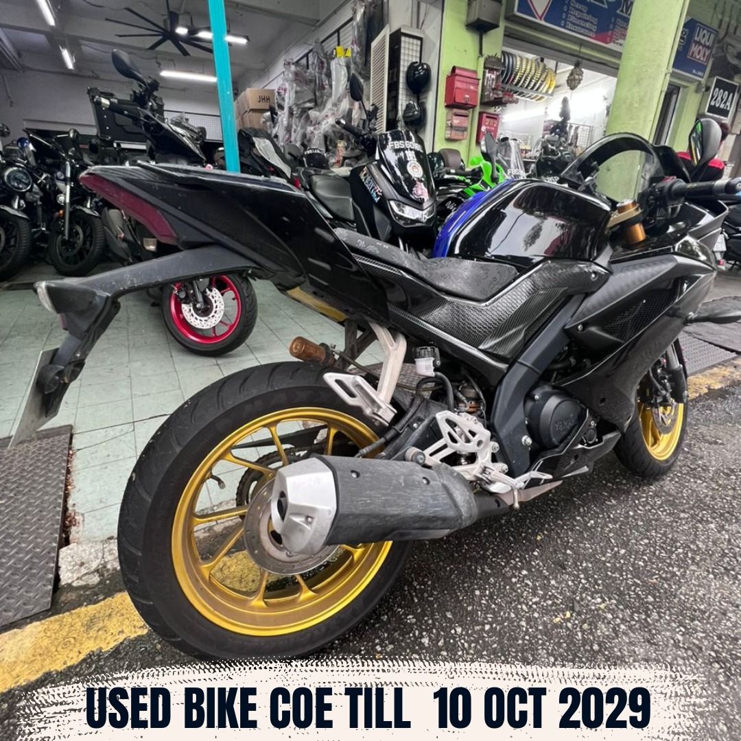 Yamaha YZF-R155 Used Bike, Motorcycles, Motorcycles for Sale, Class 2B on Carousell