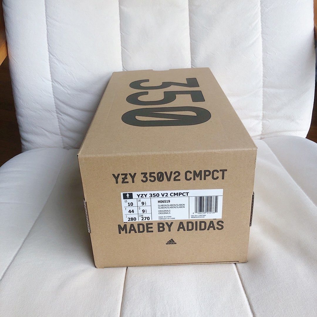 Yeezy 350V2 Slate Bone CMPCT, Men's Fashion, Footwear, Sneakers on ...