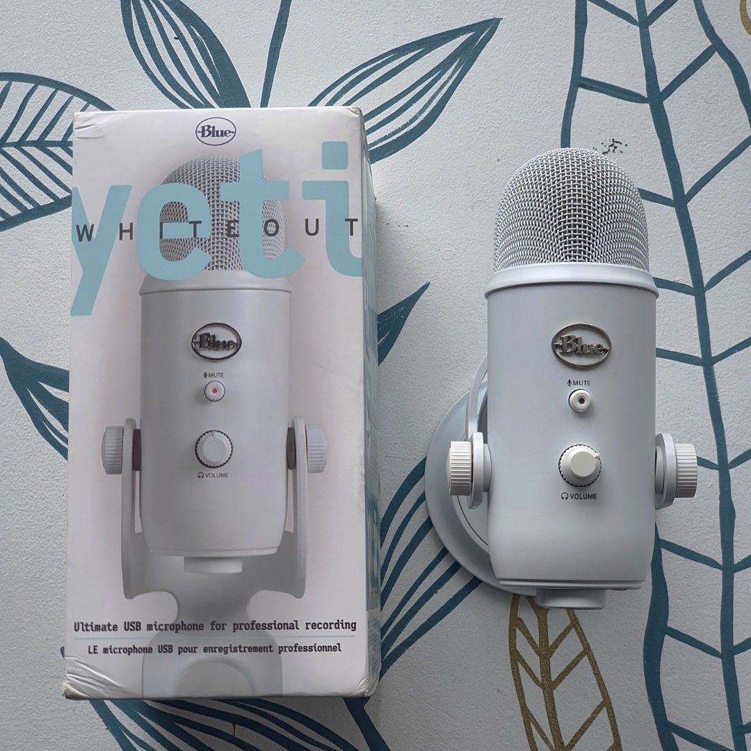 Yeti Whiteout, Audio, Microphones on Carousell