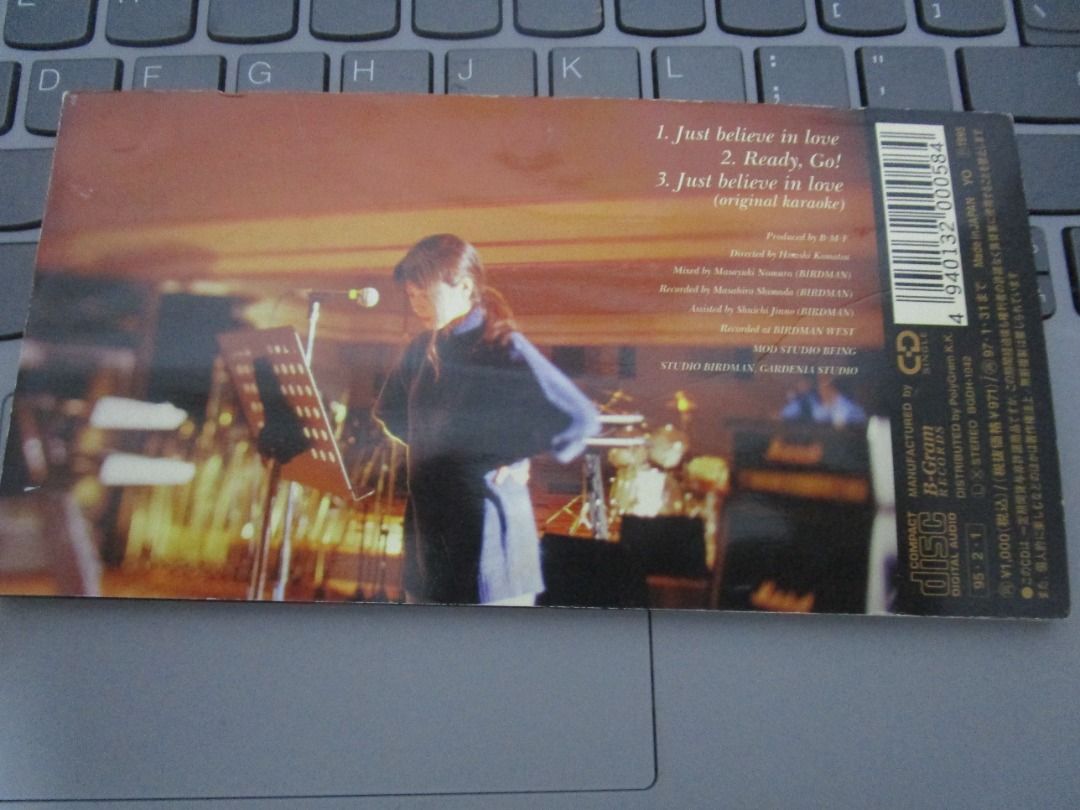 ZARD - Just Believe in Love / Ready Go ! 日版 8CM CD 細碟, 興趣及遊戲, 音樂樂器 & 配件 ...