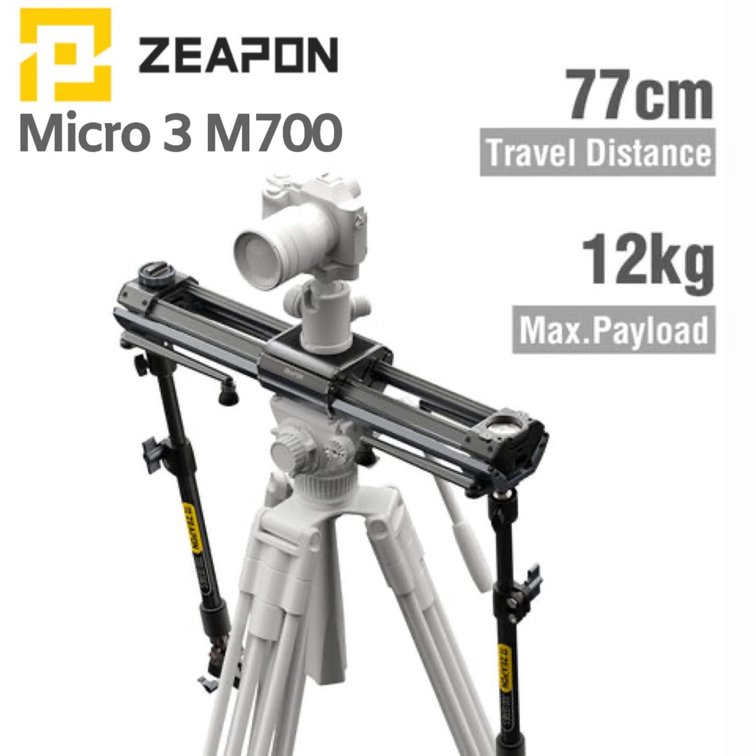 ZEAPON MICRO 3 M700 DOUBLE DISTANCE SLIDER, Photography, Photography ...