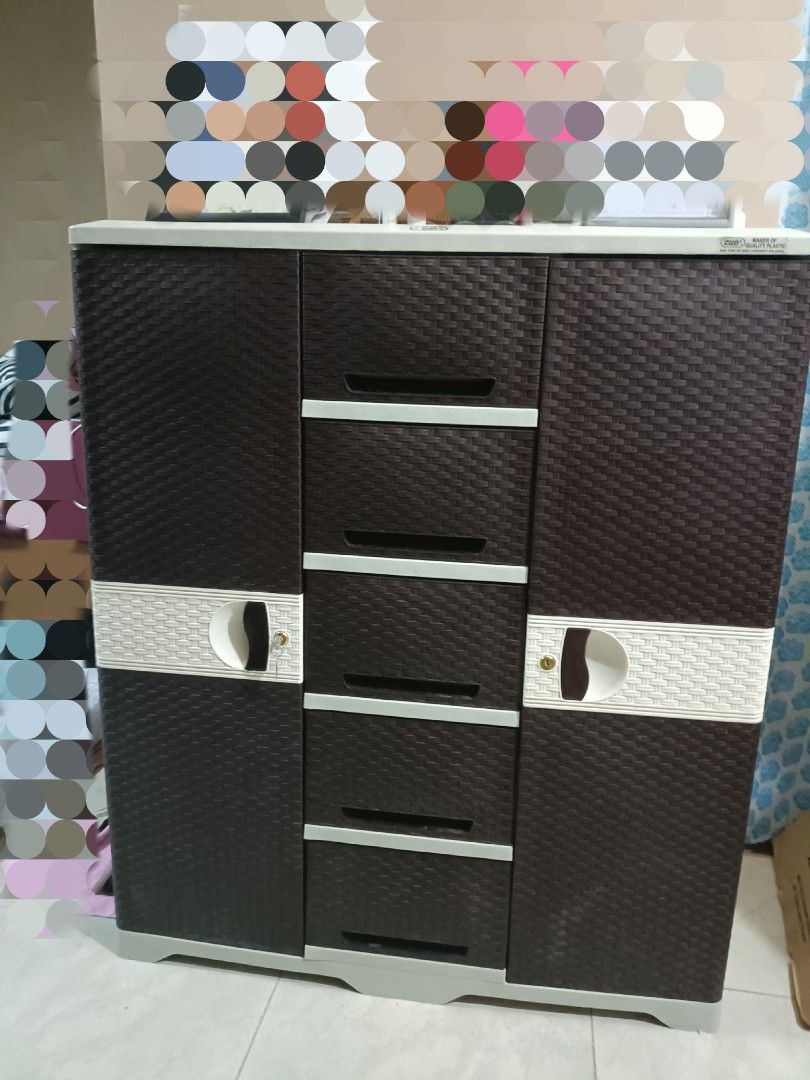 ZOOEY RATTAN CABINET, Furniture & Home Living, Furniture, Shelves ...