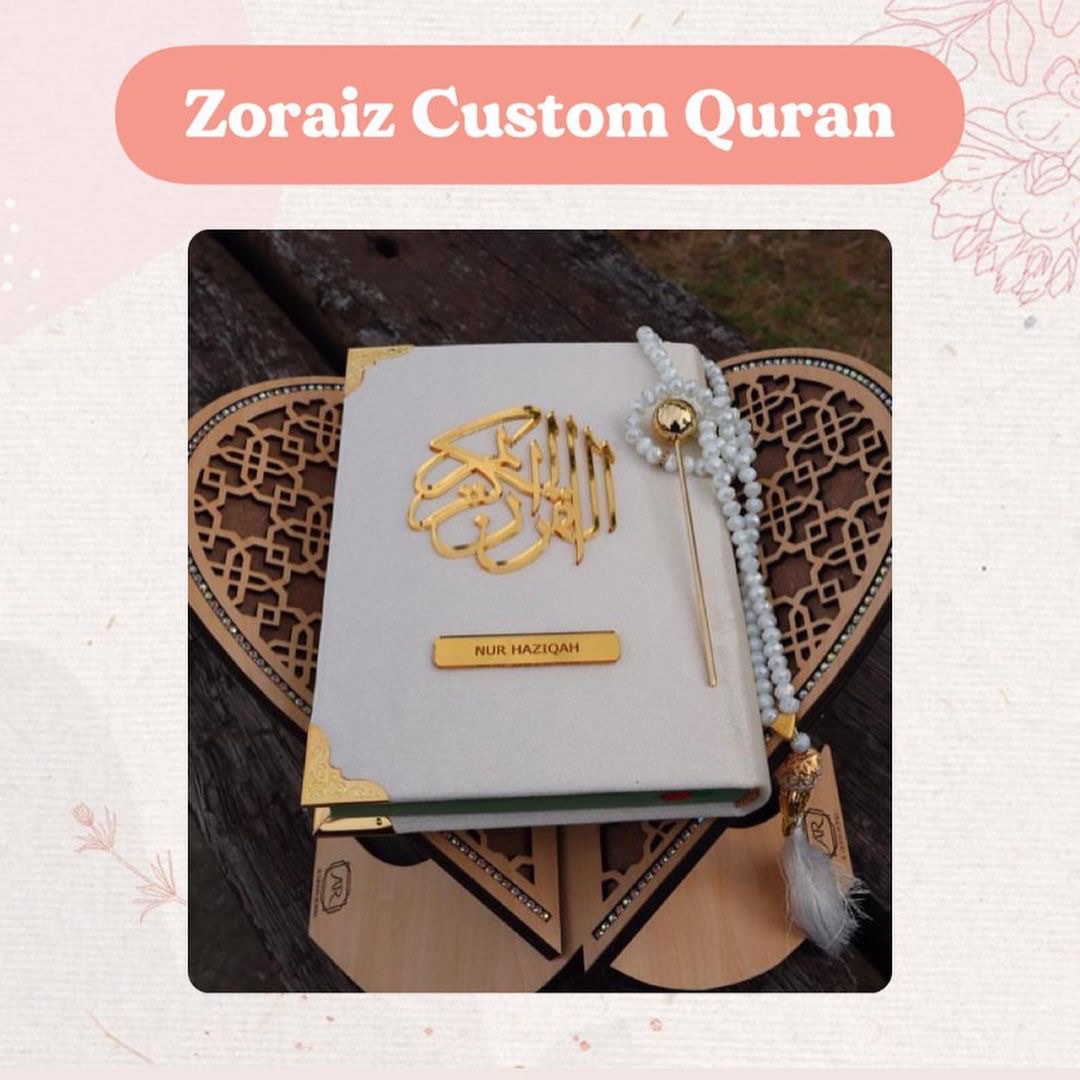 Zoraiz Custom Quran, Hobbies & Toys, Memorabilia & Collectibles, Religious Items on Carousell