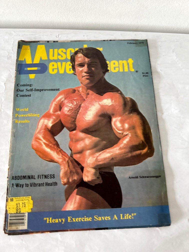 [131 TSDOC 103] Muscular development, Hobbies & Toys, Memorabilia & Collectibles, Vintage ...