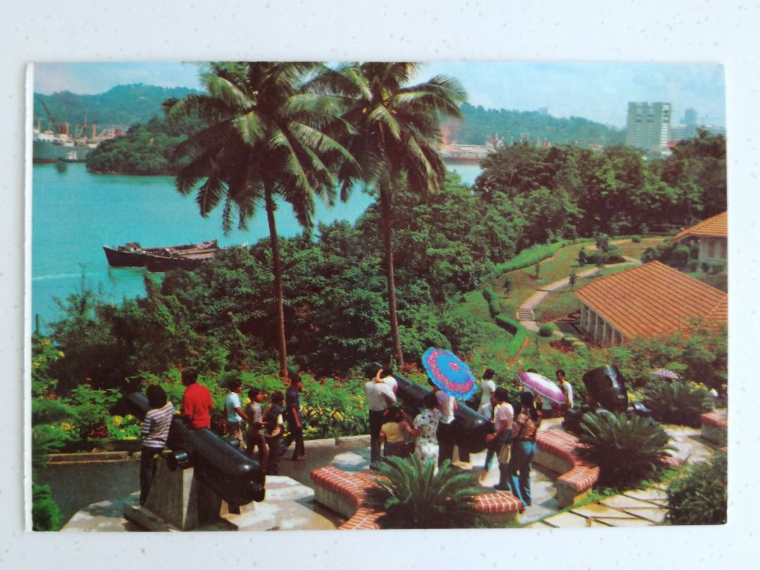 1975 Fort Siloso, Sentosa. Early S'pore Postcard (Rare vintage old ...
