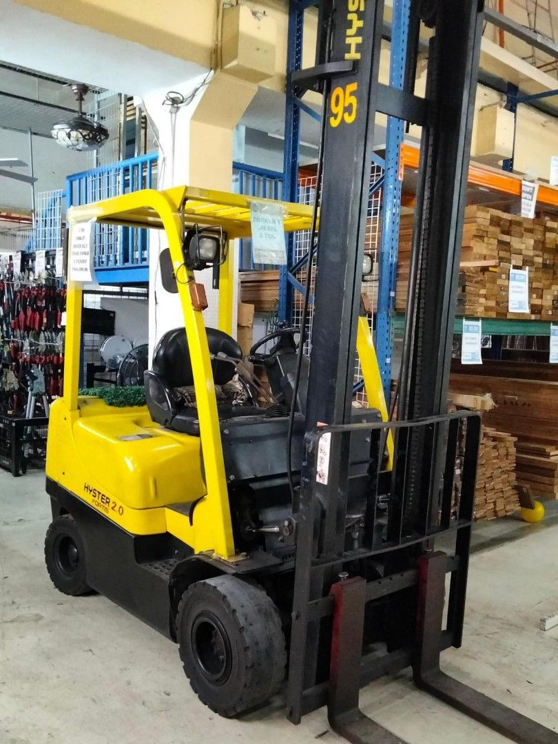 2 tons hyster forklift, Commercial & Industrial, Construction Tools ...