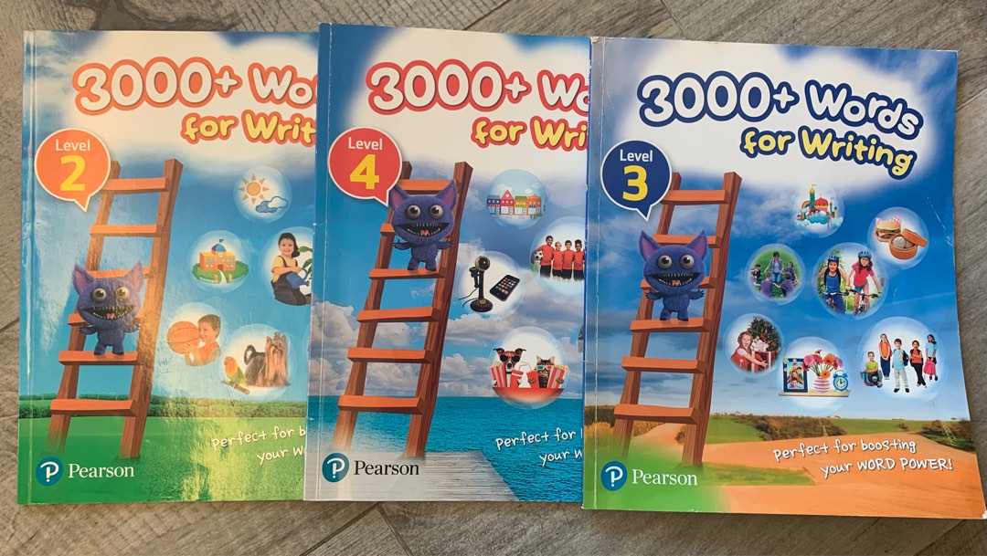 3000+ words for writing level 2, 3, 4, 興趣及遊戲, 書本 & 文具, 教科書 - Carousell