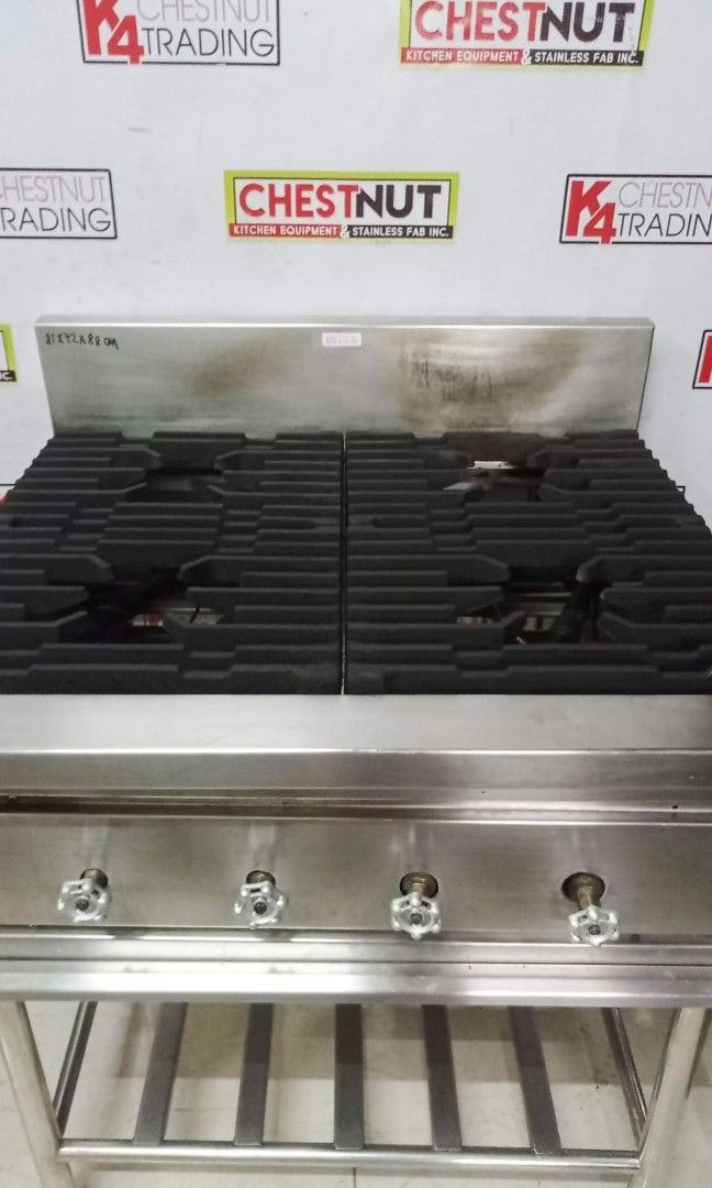 4 Burner Low Pressure Stove Gas Range, TV & Home Appliances, Kitchen ...