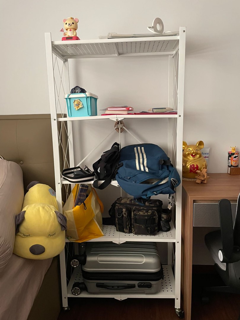 4 layers Light storage rack, Furniture & Home Living, Home Decor, Other ...