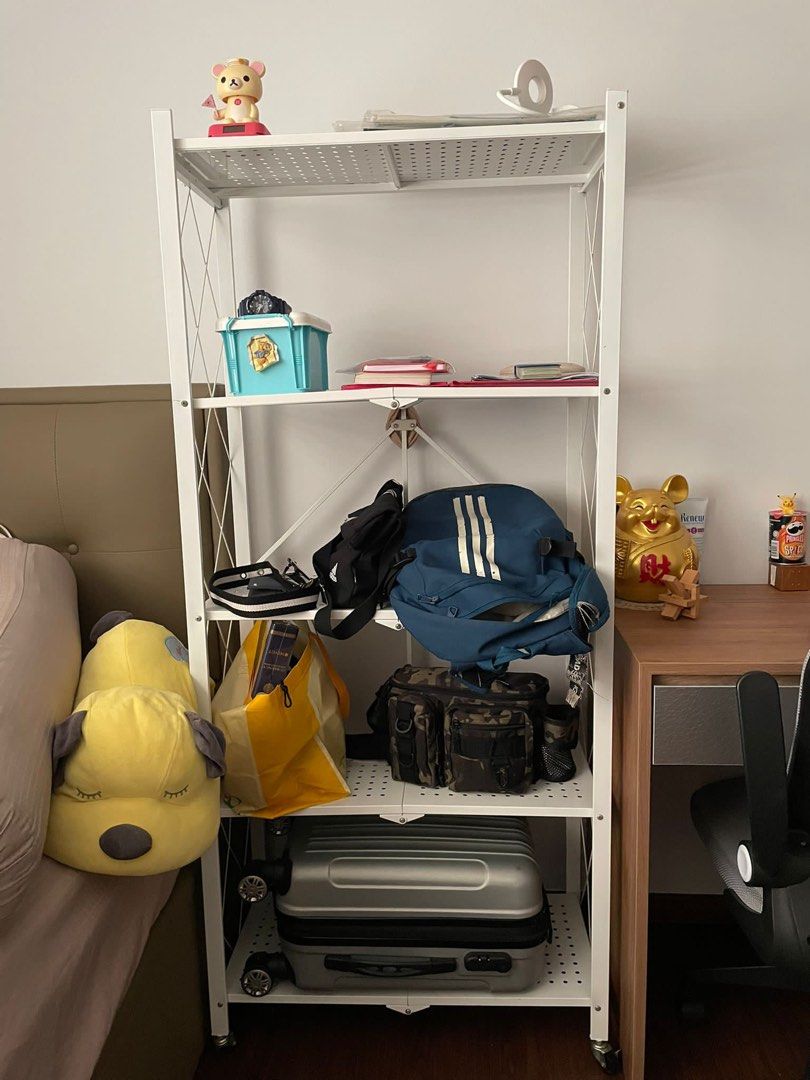 4 layers Light storage rack, Furniture & Home Living, Home Decor, Other ...