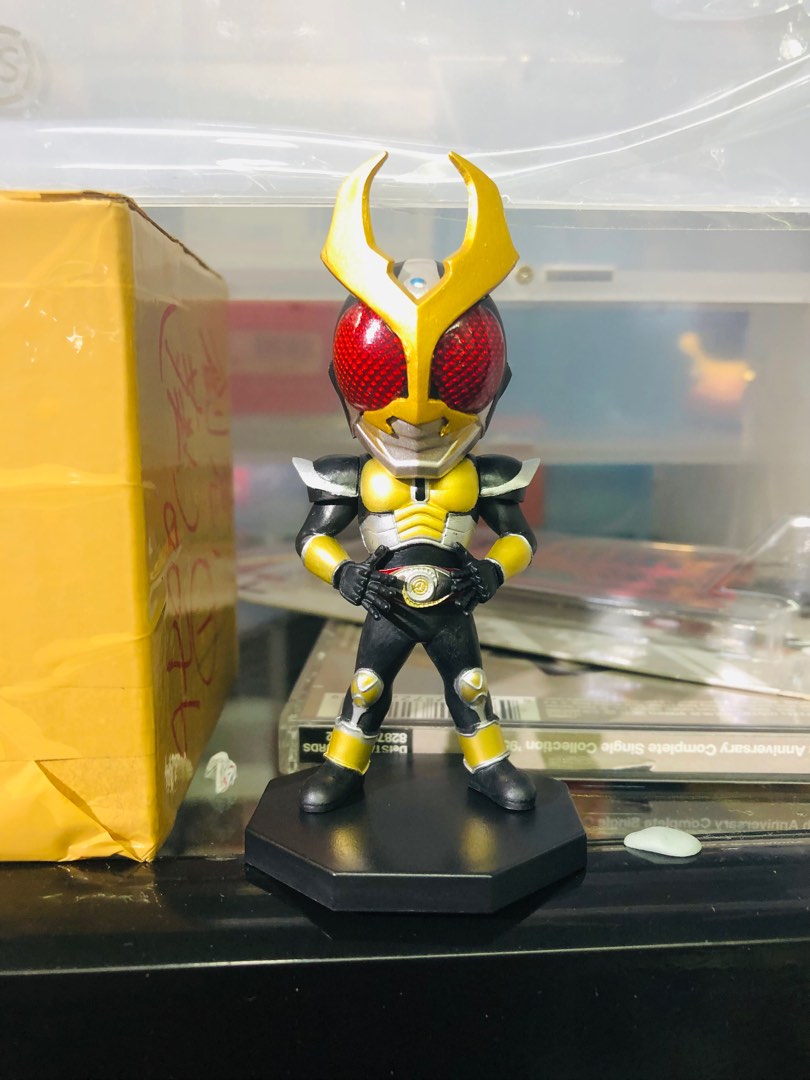 現貨 無盒 幪面超人 Agito 亞極陀 WCF figure Agito, 興趣及遊戲, 玩具 & 遊戲類 - Carousell