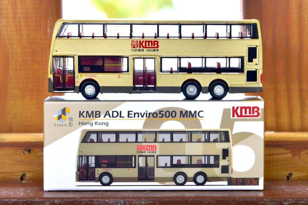 全新 未開封 Tiny 微影 No. KMB05 Scale 1:110 1/110 比例 合金 車仔 九巴 KMB ADL Enviro ...