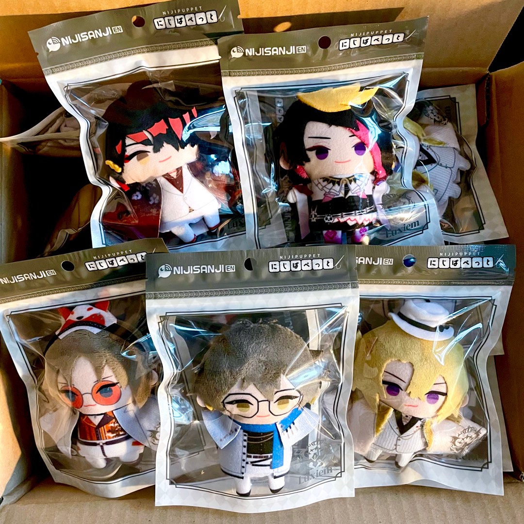 現貨 Luxiem puppet 指偶 指娃 nijipuppet 手偶 Nijisanji EN Niji EN Virtual Liver ...