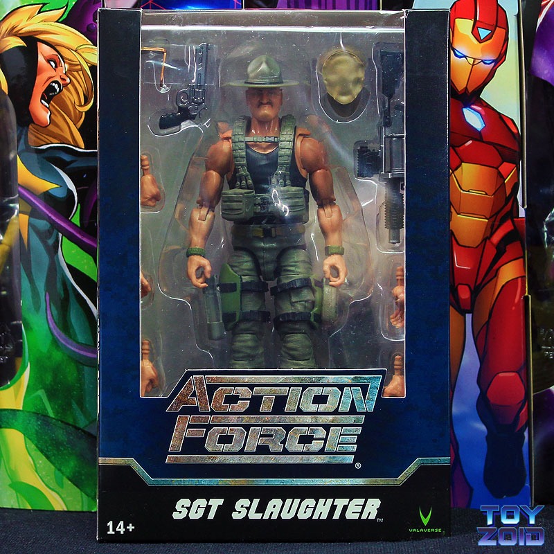 Action Force Sgt Slaughter V2 Version 2 1/12 Scale Series 2 Valaverse ...