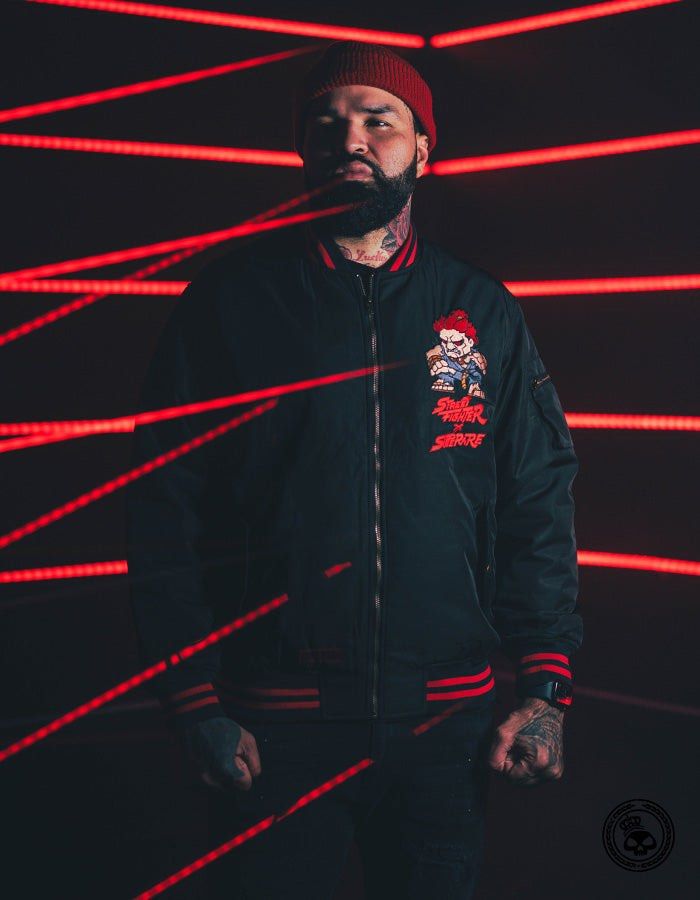 AKUMA bomber jacket SUPERARE street fighter, Men's Fashion, Coats ...
