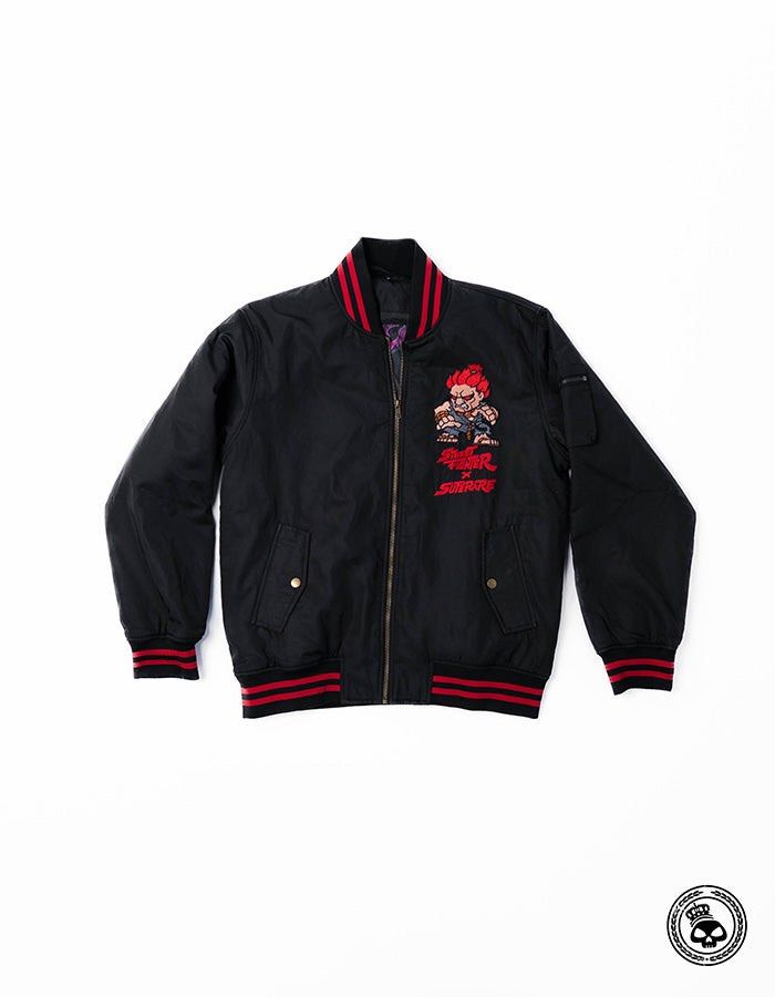 AKUMA bomber jacket SUPERARE street fighter, Men's Fashion, Coats ...