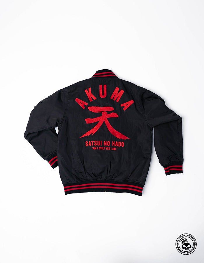 AKUMA bomber jacket SUPERARE street fighter, Men's Fashion, Coats ...