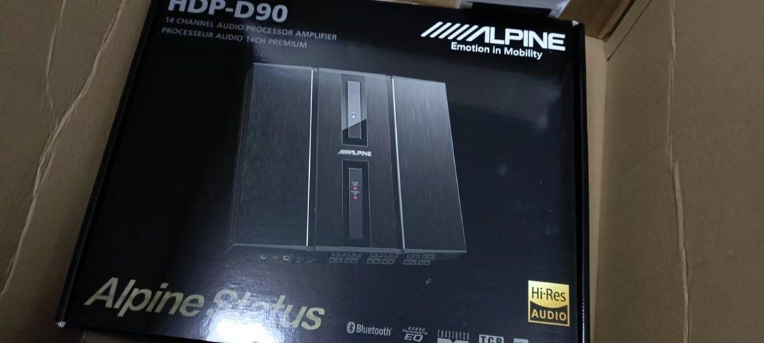 Alpine HDP-D90 HI-RES AUDIO DSP AMPLIFIER, Car Accessories, Accessories ...