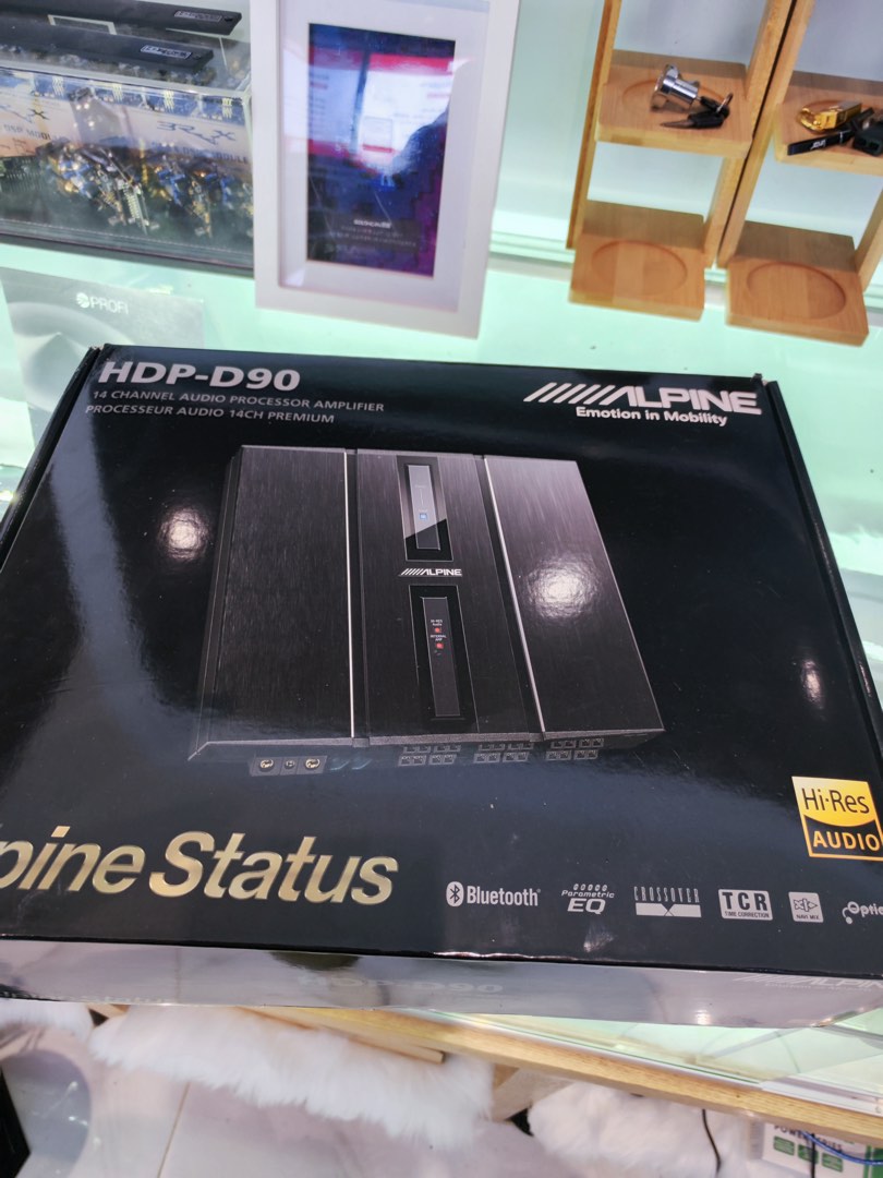 Alpine HDP-D90 HI-RES AUDIO DSP AMPLIFIER, Car Accessories, Accessories ...