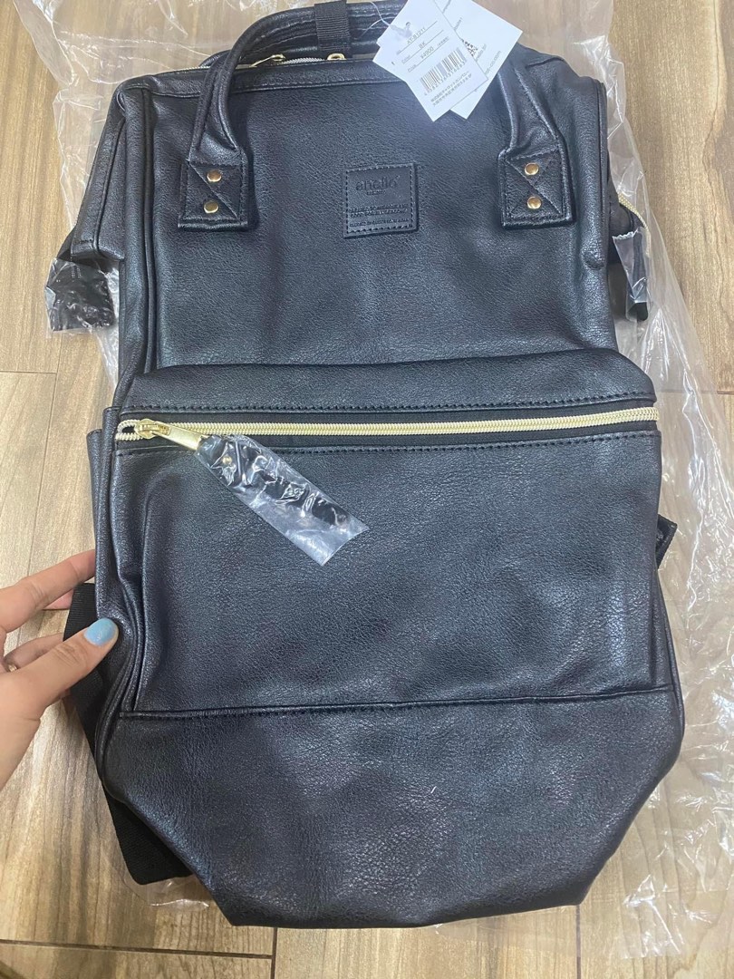 Anello black backpack, Women's Fashion, Bags & Wallets, Backpacks on ...