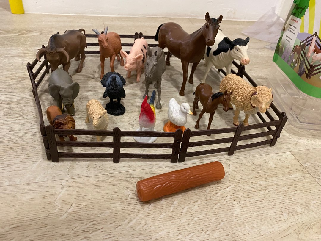 Animal farm toys, Hobbies & Toys, Toys & Games on Carousell
