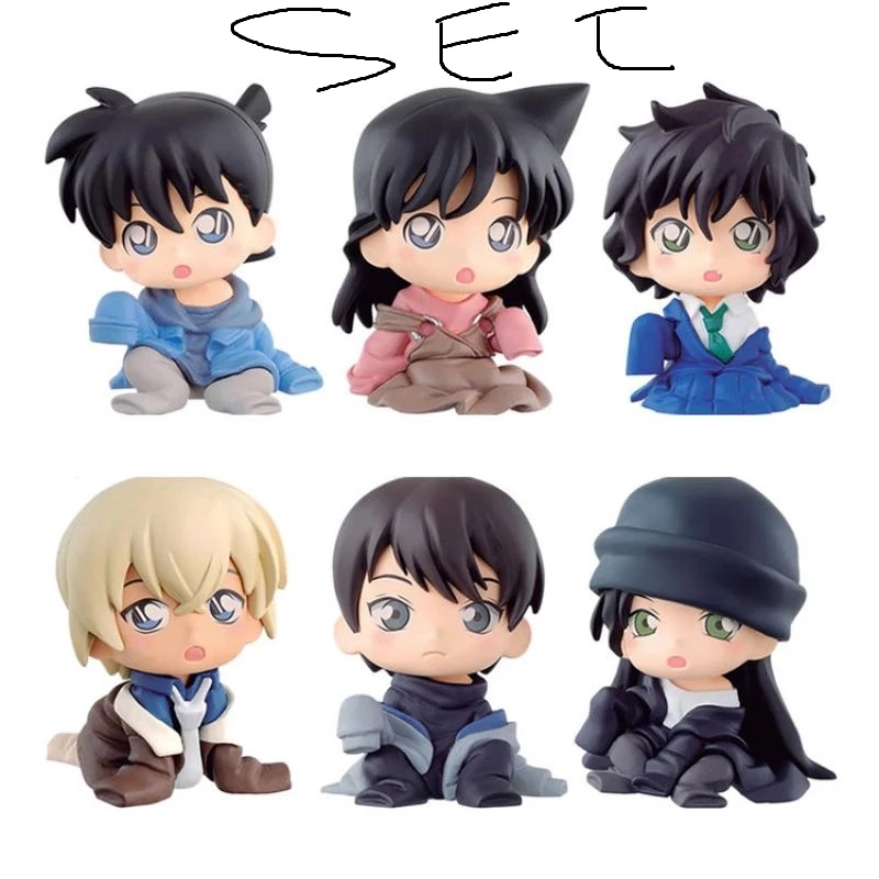 Anime Detective Conan Figure Scotch Shinichi Kudo Toru Amuro Masumi ...
