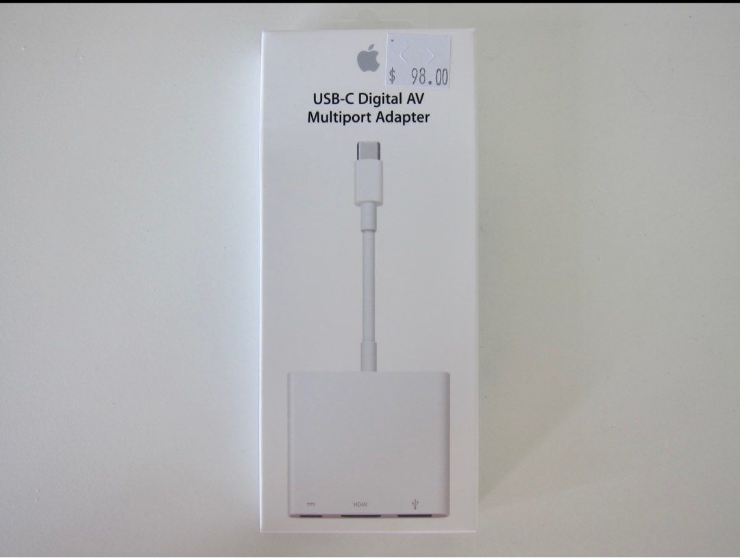 Apple USB-C Digital AV Multiport Adapter BNIB, Computers & Tech ...