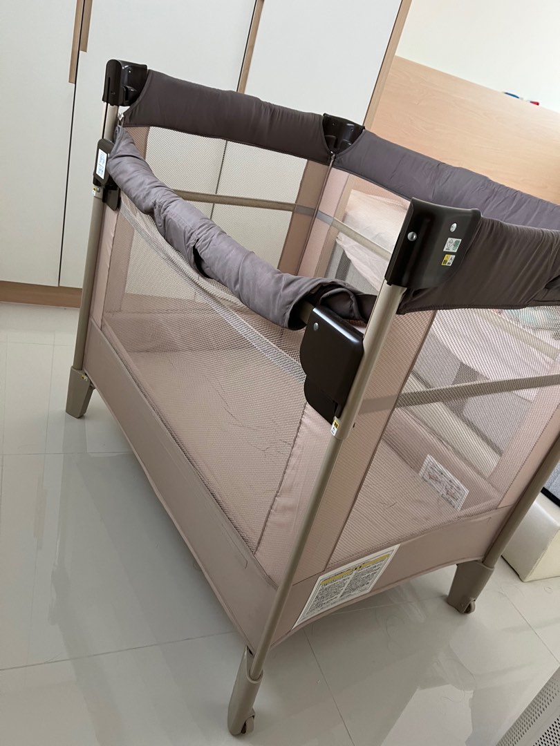 Aprica Coconel Air Portable Playpen, Babies & Kids, Baby Nursery & Kids ...