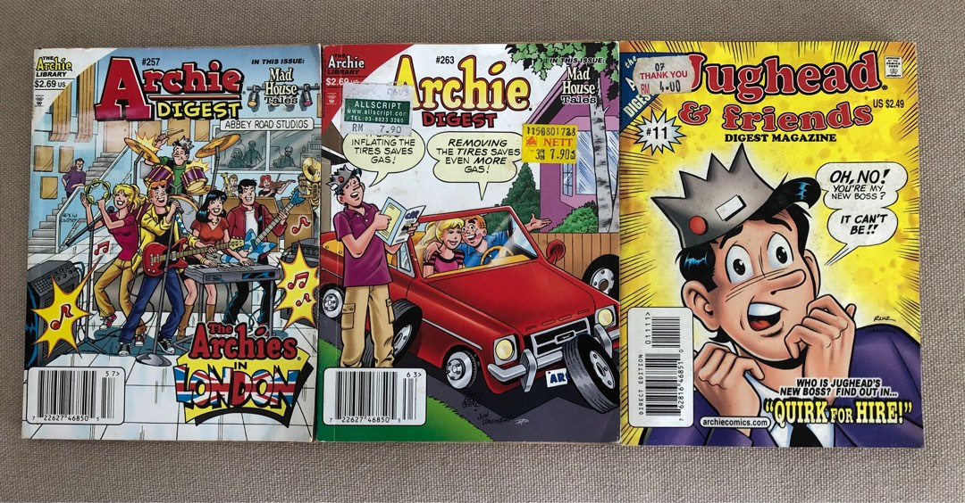 Archie Digest Magazine, Hobbies & Toys, Books & Magazines, Comics ...