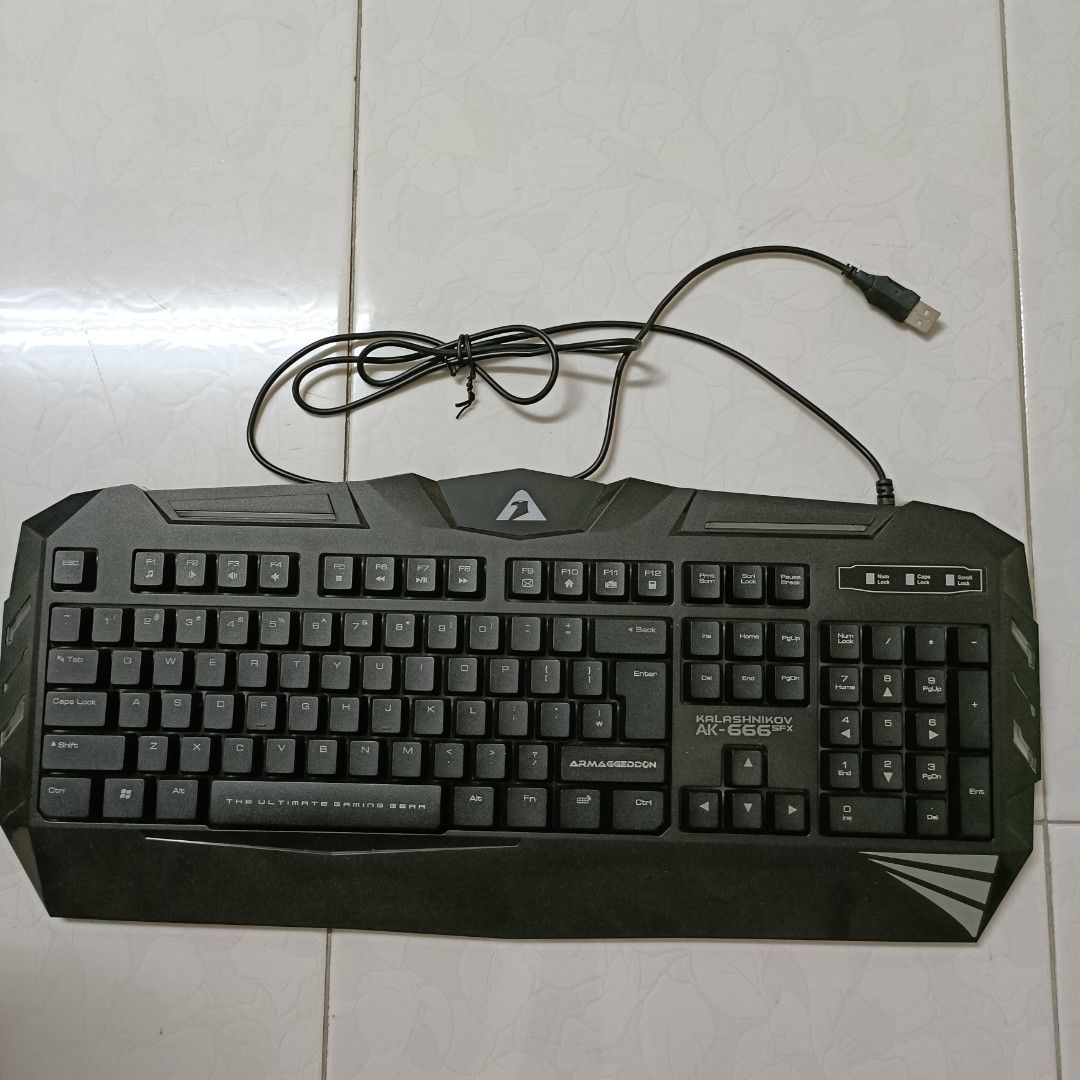 Armageddon Keyboard, Computers & Tech, Parts & Accessories, Computer ...