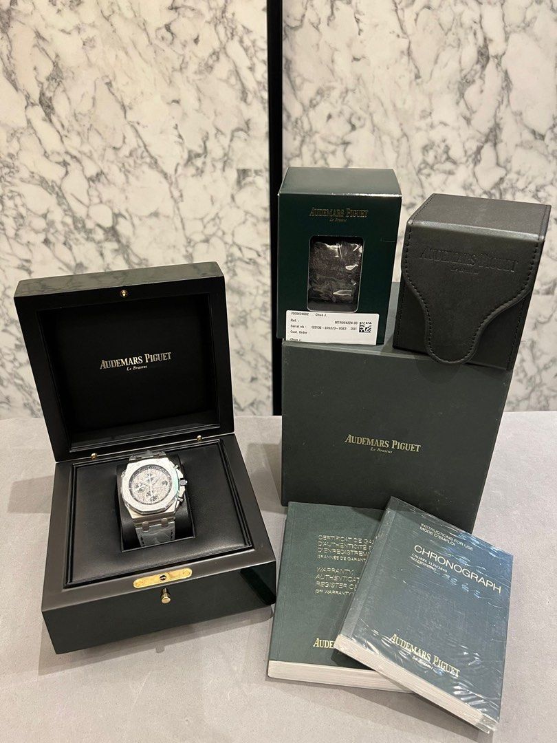Audemars Piguet AP Elephant Grey theme, Luxury, Watches on Carousell