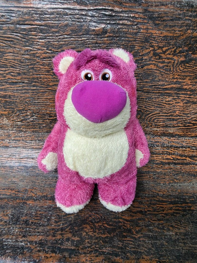 Authentic Large (Big) Sega Disney Pixar Toy Story Lotso Plush Soft Toy ...