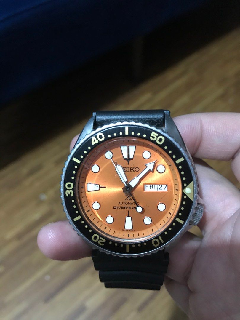 Authentic Seiko Prospex Automatic Divers Watch NH36 0020 200M, Men's ...