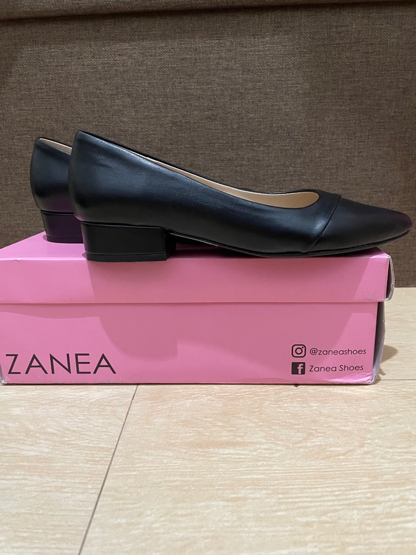 [Authentic] ZANEA black school shoes, Women's Fashion, Footwear, Flats ...
